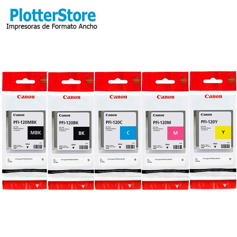 Canon Tinta PFI-120MBK Matte Black 130ml / PlotterStore | PlotterStore